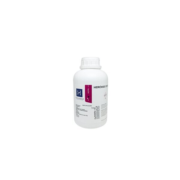 Hidróxido de Sódio PA 1000g CAS 1310-73-2 Hanaoka - RG Lab